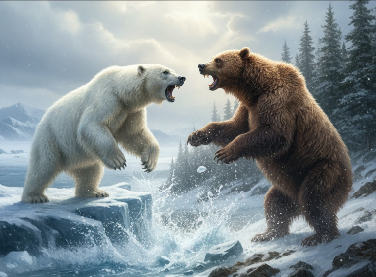 Polar Bear vs. Grizzly Bear: Who Would Win? - Animal Clashes